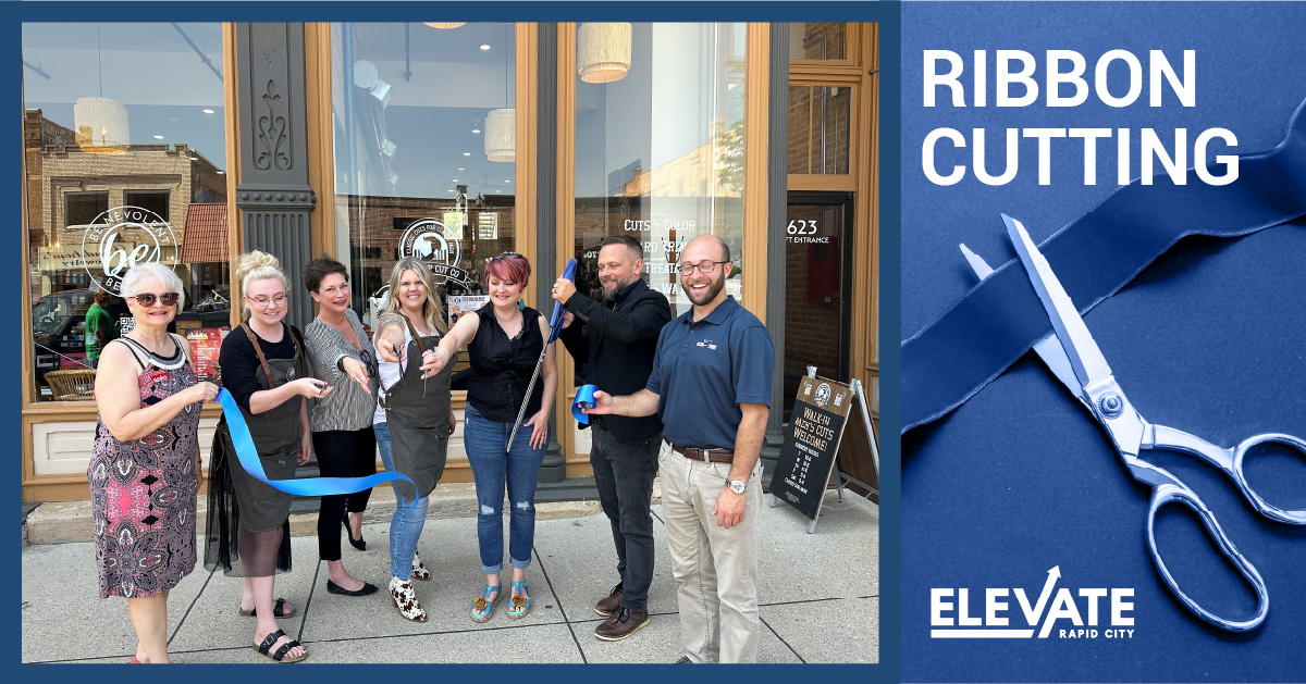 Ribbon Cutting – B Sharp Cut Co. - Elevate Rapid City